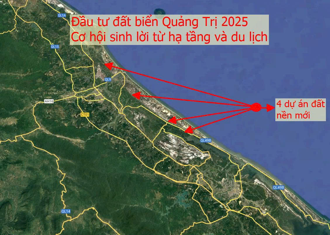 Đầu tư đất biển Quảng Trị 2025 – Cơ hội sinh lời từ hạ tầng và du lịch